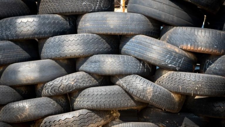 What Is Tire Lacing? (Is It The Best Way To Stack Tires)